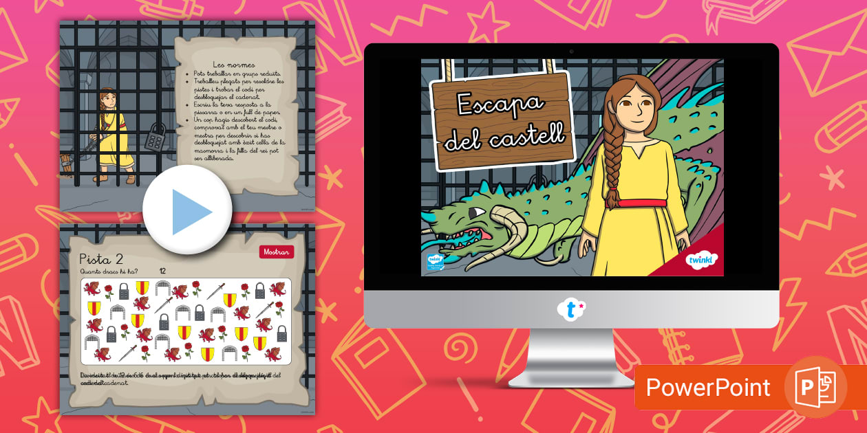 Escape Room: Escapa del castell! - Català (teacher made)