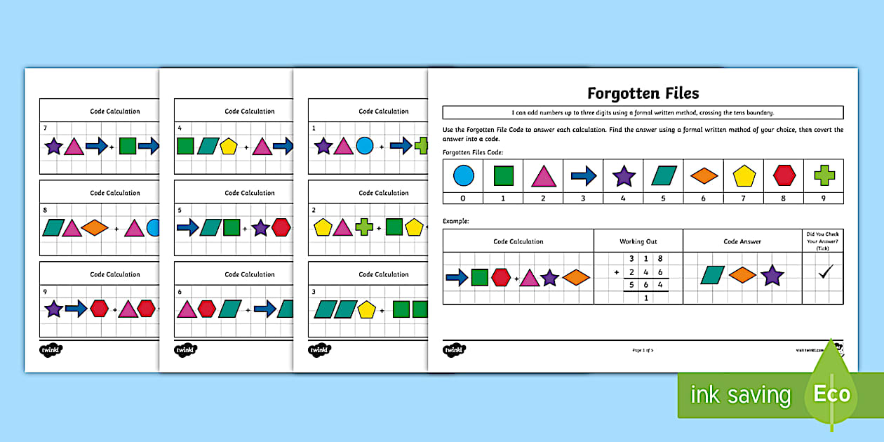 Adding 2-Digit Numbers, Bridging Through 10 and 100 Worksheet / Worksheet