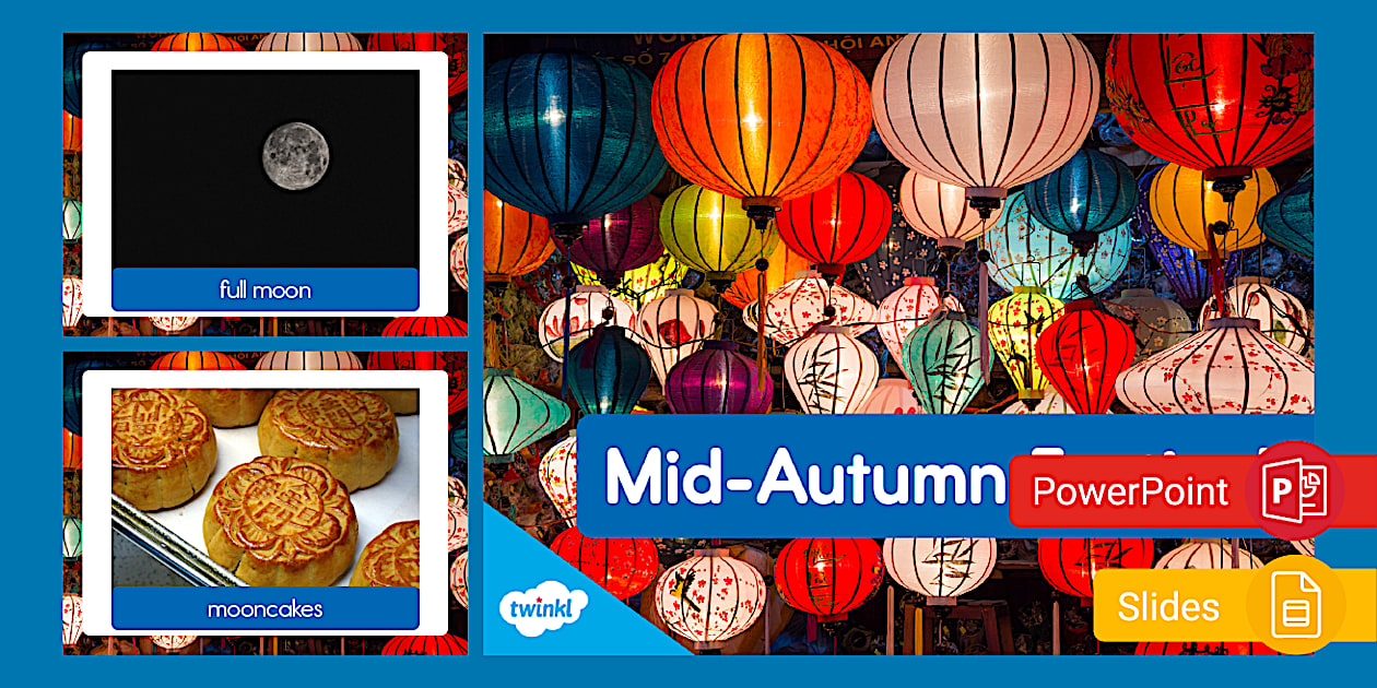 Mid-Autumn Festival Photos PowerPoint & Google Slides