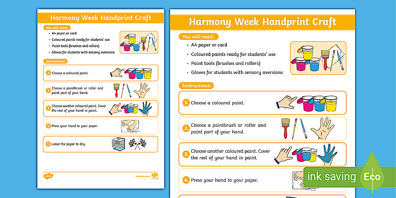 Harmony Week Painting Activity - Inclusion | Australia