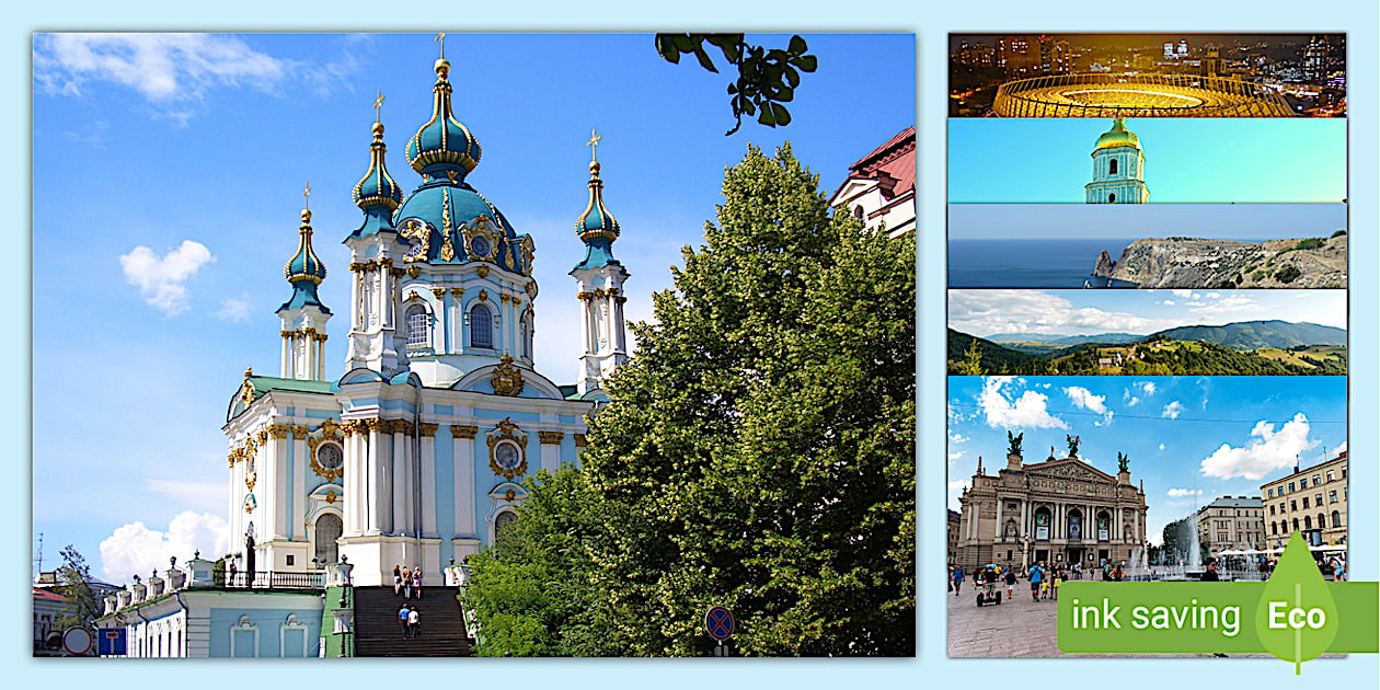 Ukraine Landmarks Photo Pack (teacher made) - Twinkl