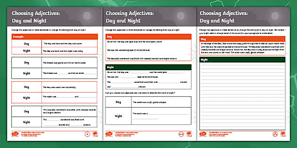 Adjectives Descriptive Writing KS2 Activity | Twinkl