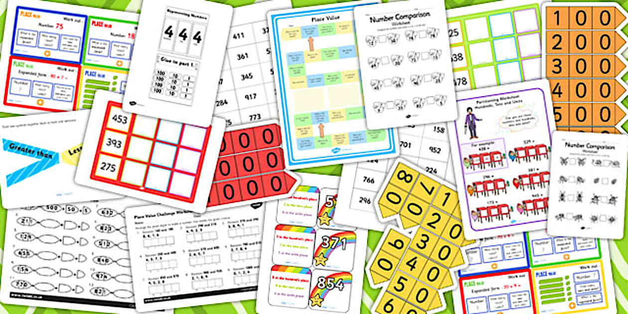 Year 3 Place Value Resource Pack (teacher made) - Twinkl