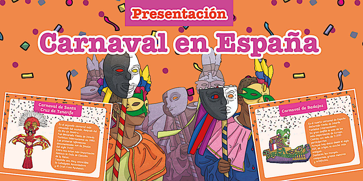 Presentación: Carnaval en España