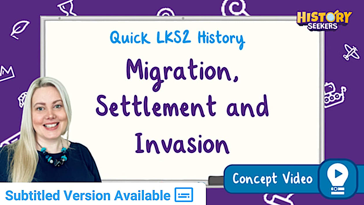 Migration, Settlement and Invasion | LKS2 History Concept Video