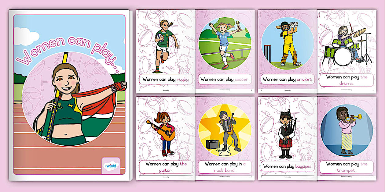 Foundation Phase - Women's Day - Women can Play - eBook