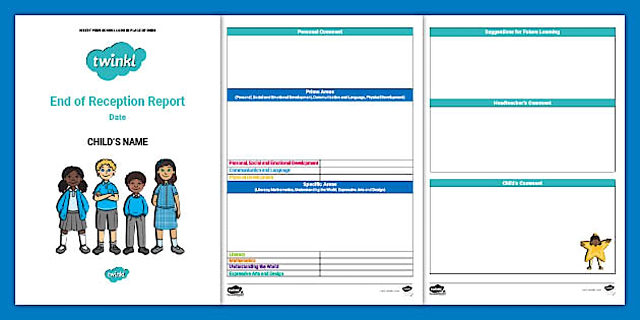 Editable Report Template - Prime and Specific Areas Report