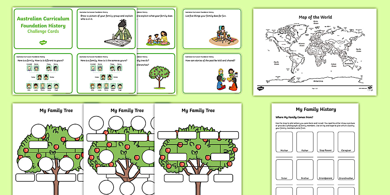 My Family Assessment Pack - Teaching Resources
