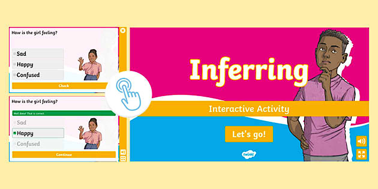 Inferring Interactive Activity (Teacher-Made) - Twinkl