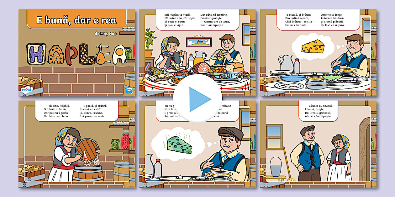 Haplea: E bună, dar e rea Poveste Moș Nae Batzaria