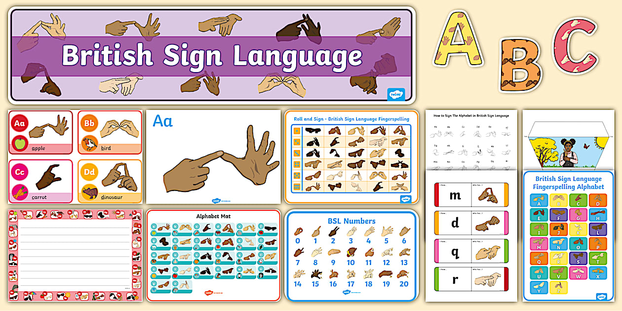 British Sign Language (BSL) | Learn Sign Language - Twinkl