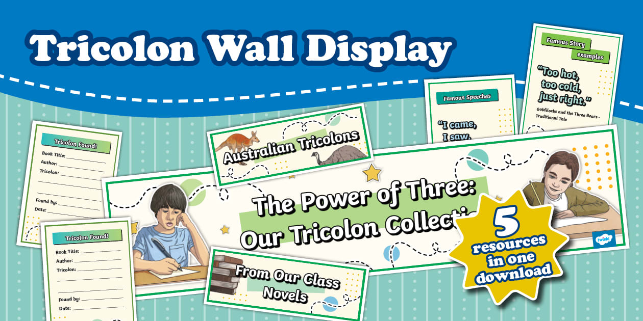 Tricolon Wall Display