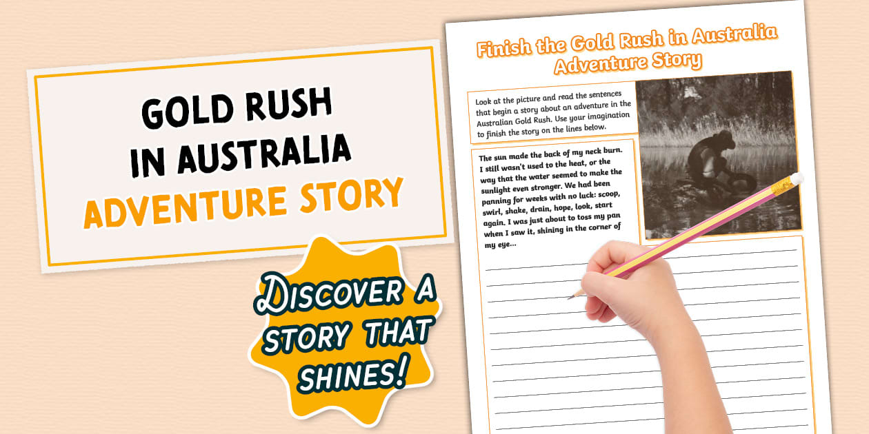 Finish the Gold Rush in Australia Adventure Story
