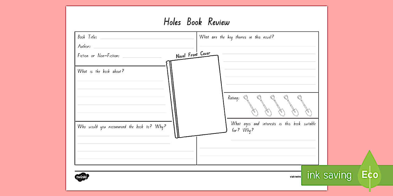Detailed Book Review to Support Teaching on Holes - Twinkl