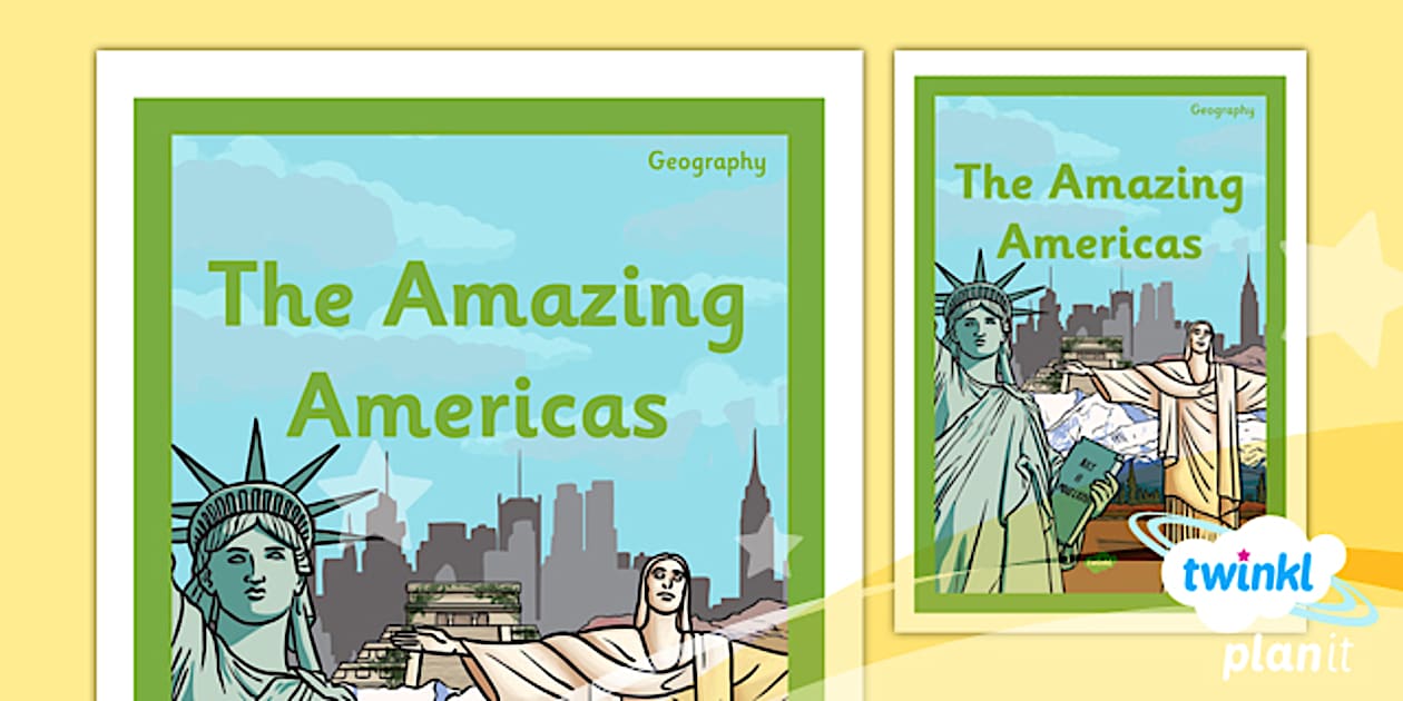 Geography: The Amazing Americas Year 6 Unit Book Cover