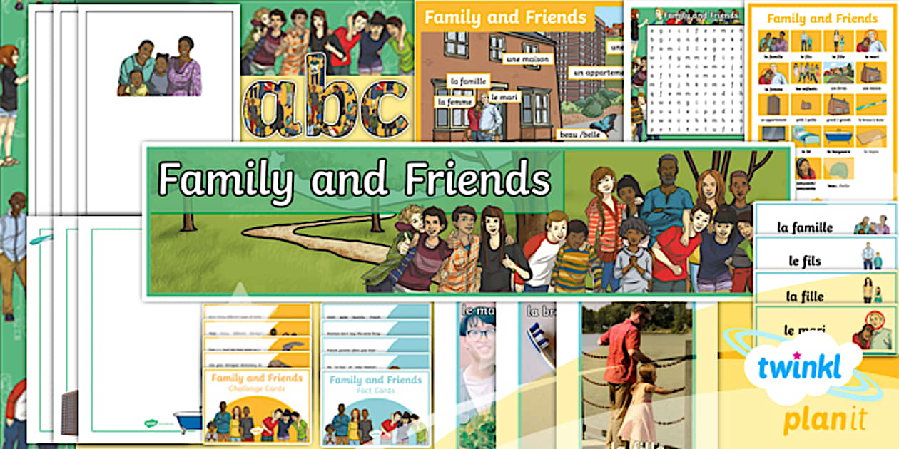French: Family and Friends Year 5 Additional Resources