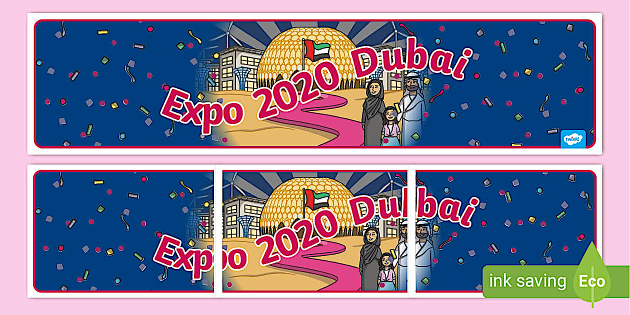 Expo 2020 Dubai Display Banner