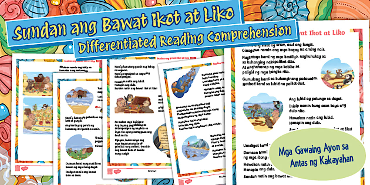 Sundan ang Bawat Ikot at Liko: Differentiated Reading Comprehension ...