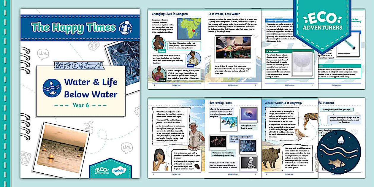 Year 6 Water & Life Below Water: The Happy Times