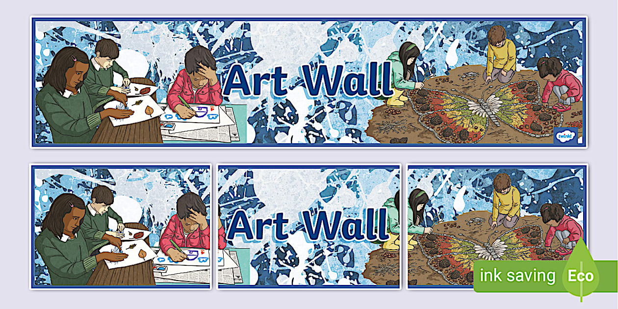 Art Wall Display Banner (Teacher-Made) - Twinkl