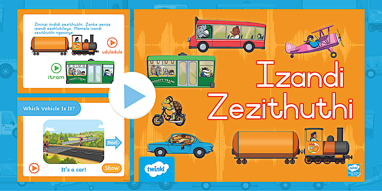 Izandi Zezithuthi PowerPoint (teacher made) - Twinkl