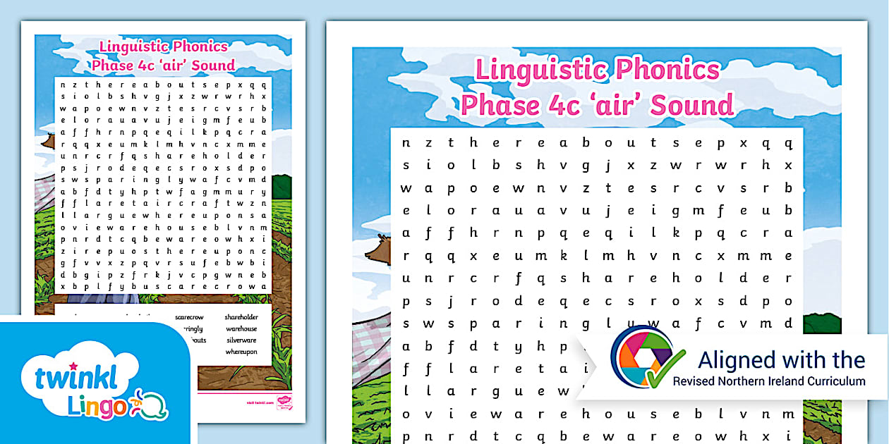 Air Word Search - Primary Resources