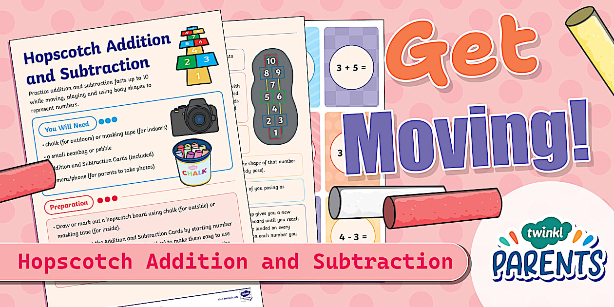 SEND Maths Support: Hopscotch Addition and Subtraction