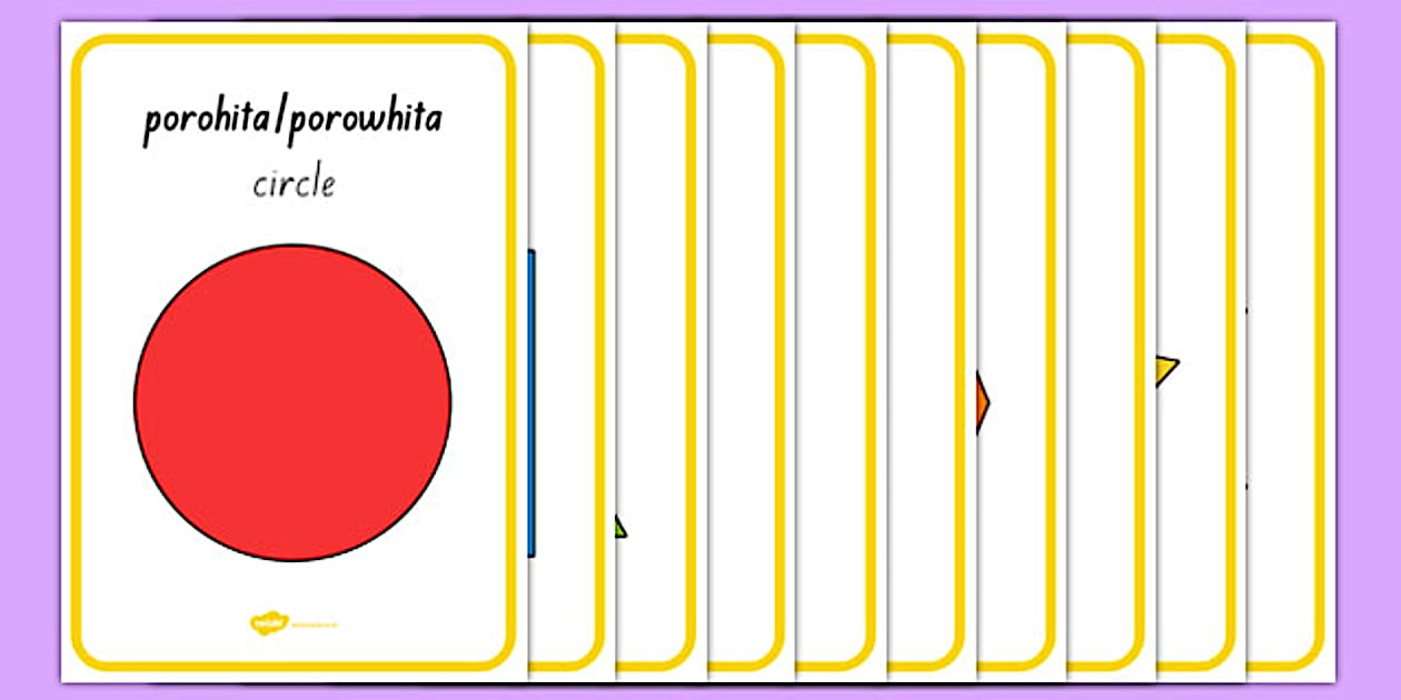 2D Shape Display Posters (teacher made) - Twinkl