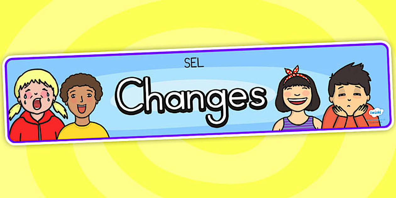 Changes Display Banner SEL (teacher made) - Twinkl