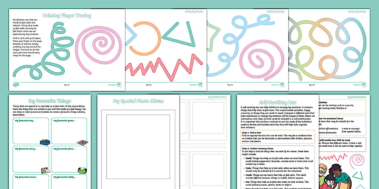 Self-Soothing Activity Box EYFS (teacher made) - Twinkl