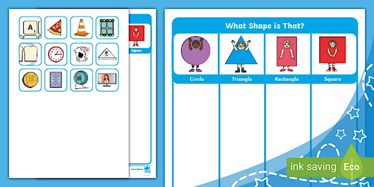 👉 What Shape is That? Activity (teacher made) - Twinkl