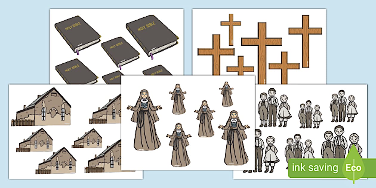 Saint Mary MacKillop Size Ordering (teacher made) - Twinkl