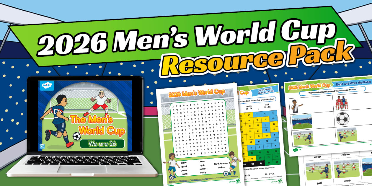 2026 Men's World Cup Activity Pack