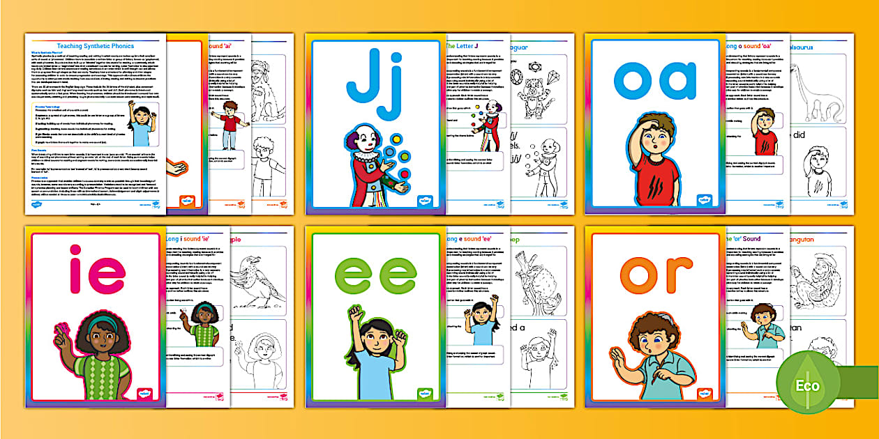 Phonics Canada:Group 4 (ai, j, oa, ie, ee, or) Teaching Pack