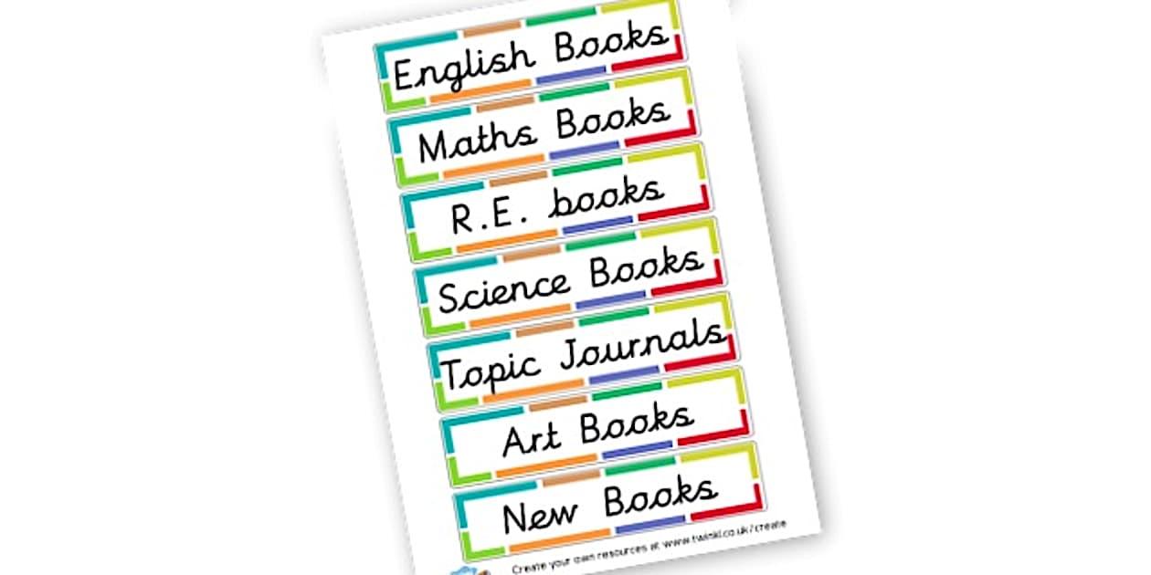 Book Shelf (Teacher-Made) - Twinkl