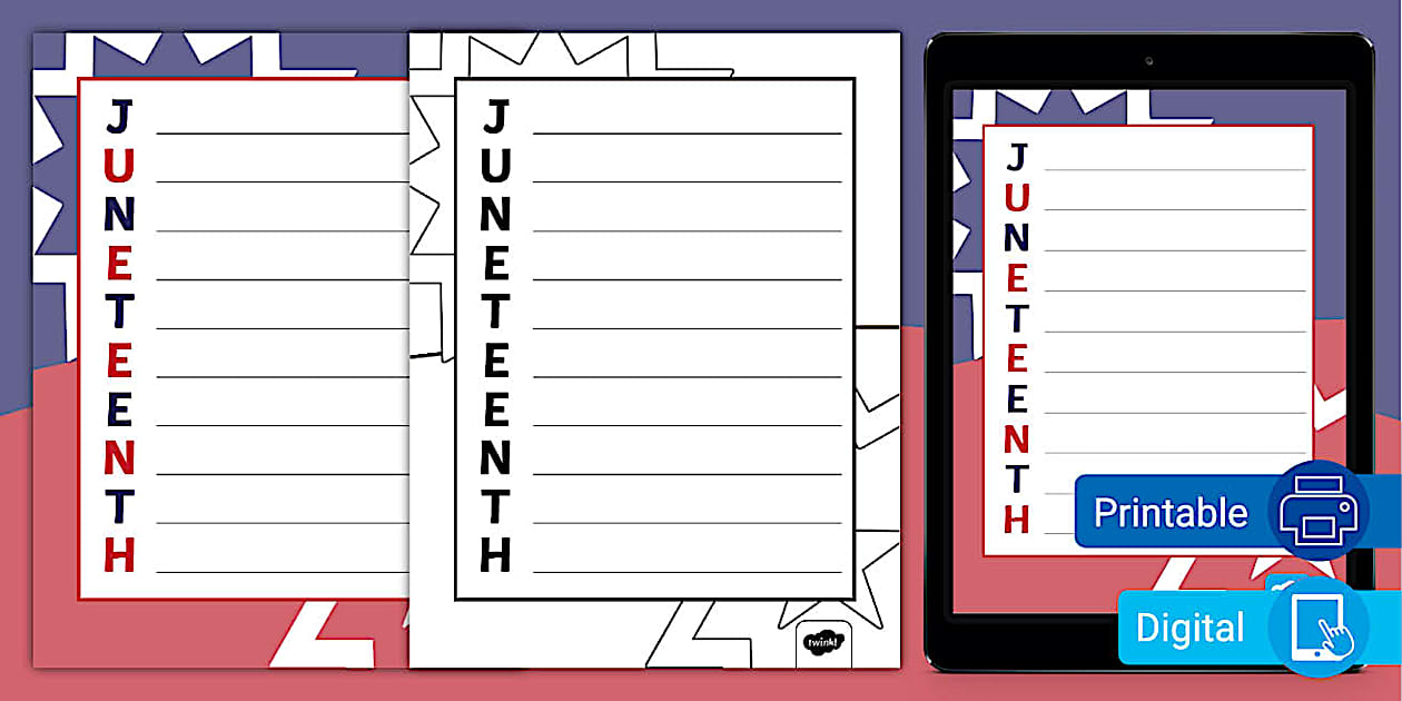 Juneteenth Poetry | Juneteenth Holiday | Twinkl USA - Twinkl