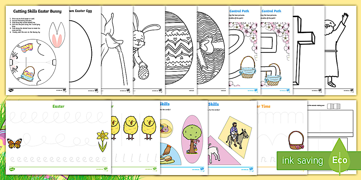Top 10 Easter Fine Motor Skills Activities (teacher made)