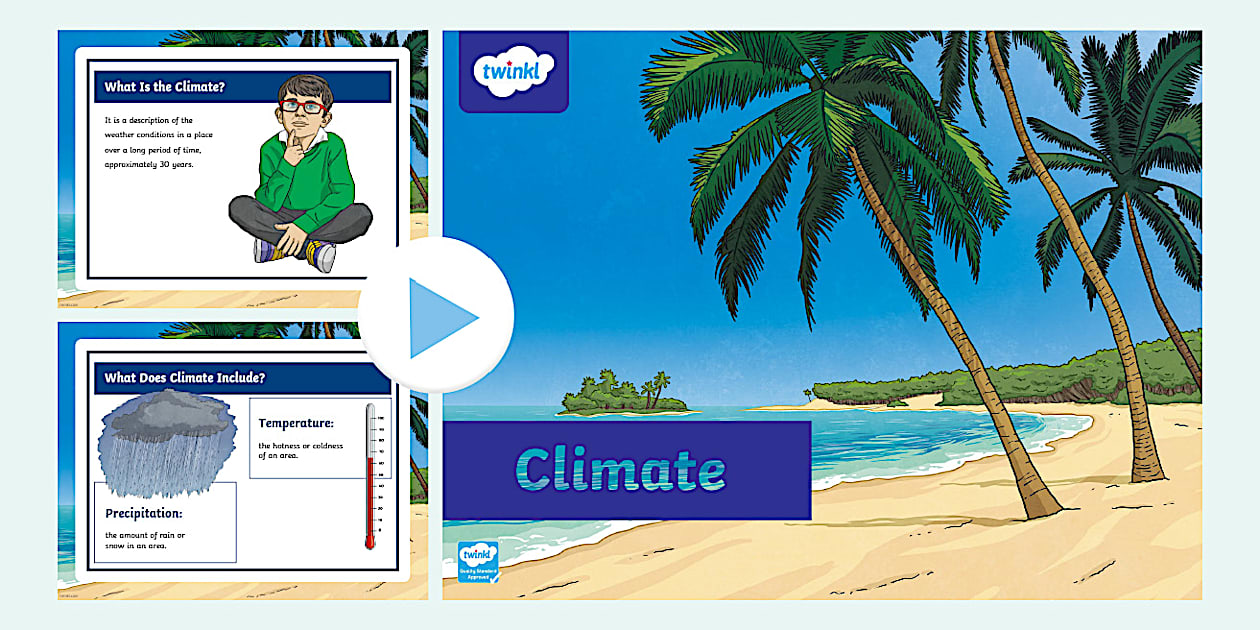 Climate PowerPoint (teacher made) - Twinkl
