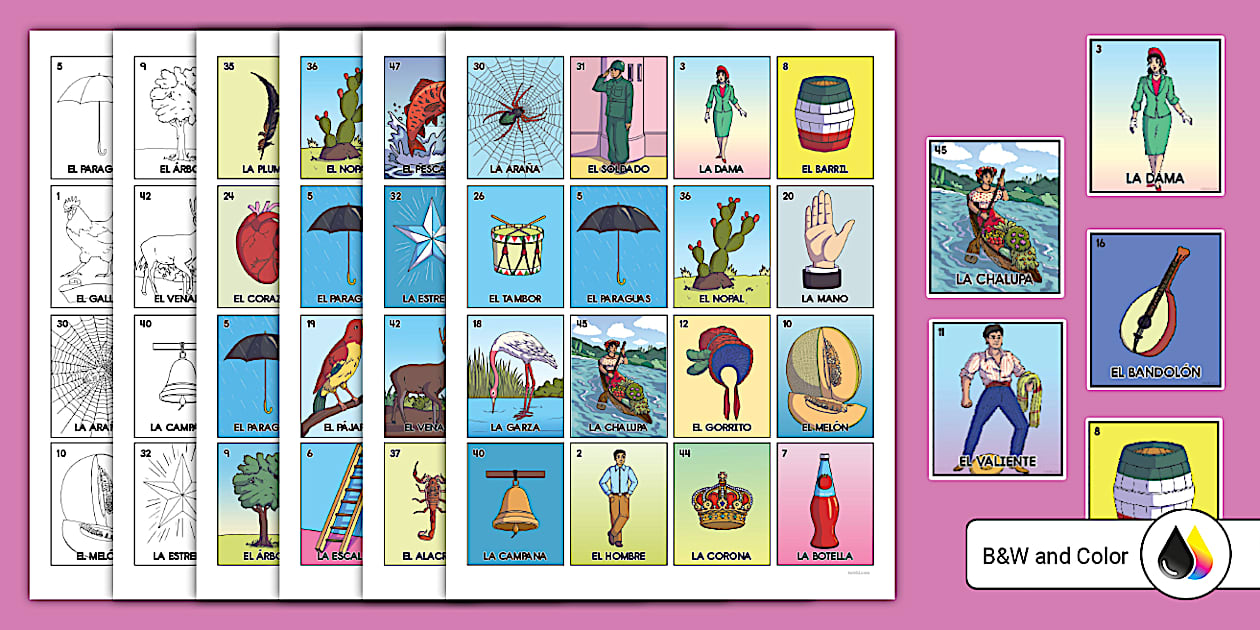Mexican Loteria Game | Spanish Resources | Twinkl USA