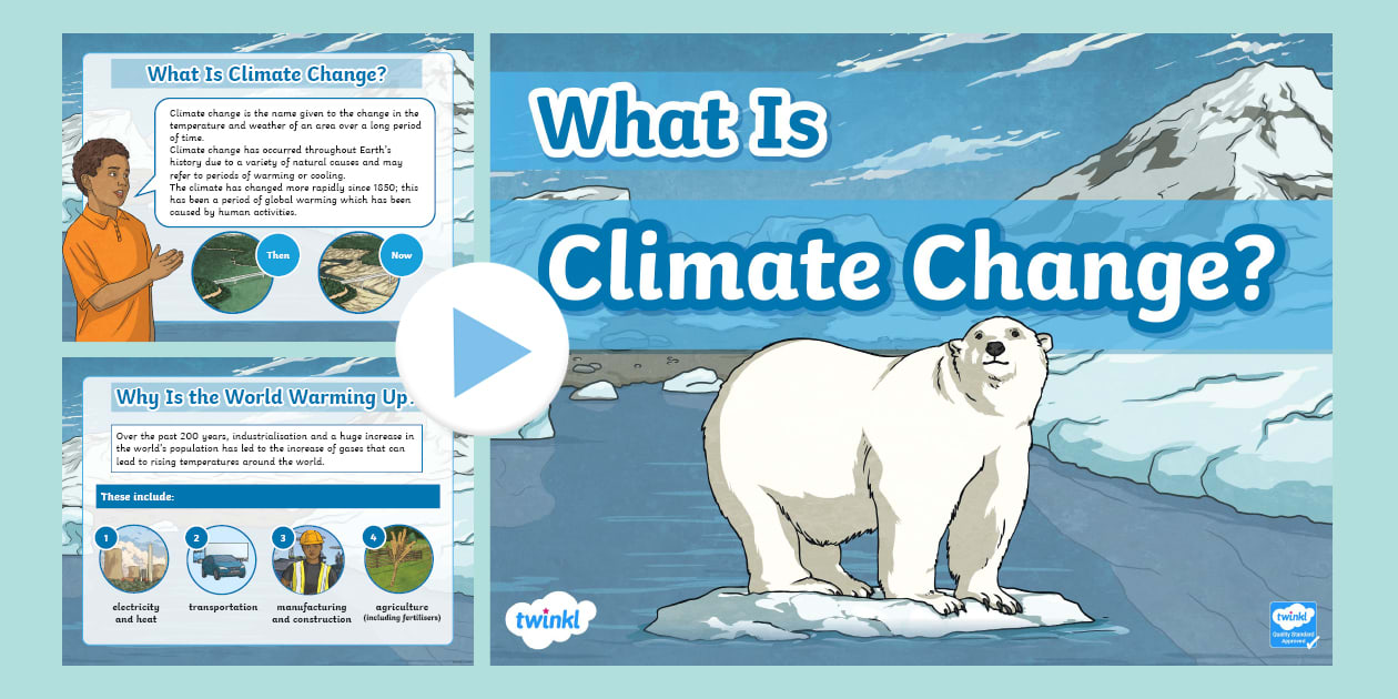 Year 3/4 Climate Change PowerPoint - What is Climate Change?