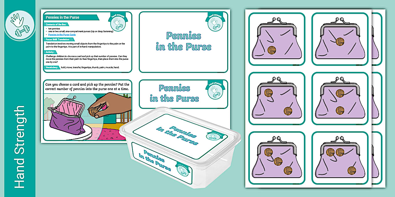 Building Hand Strength Fine Motor Skills | Task Box | EYFS