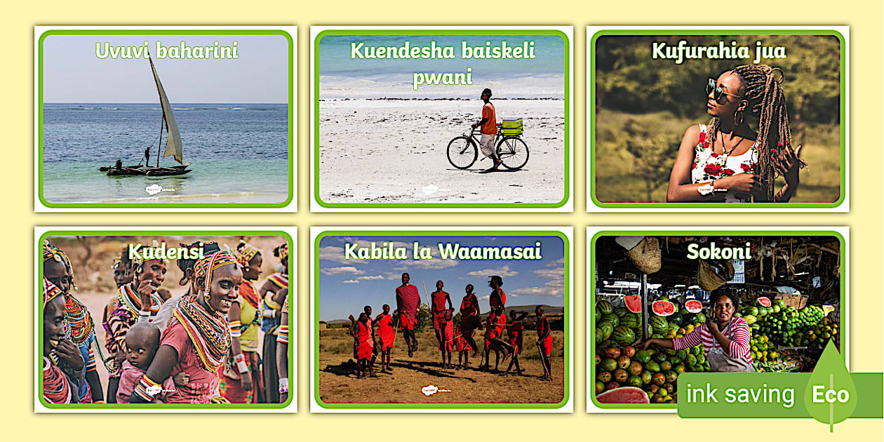 KS1 Life in Kenya Photo Pack- Africa Pictures for Kids