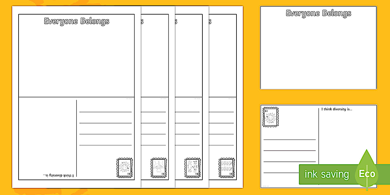 SA Harmony Week Postcards (teacher made) - Twinkl