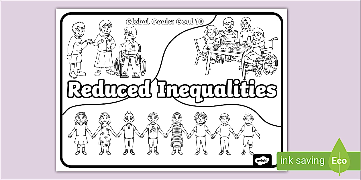 Inequality Poster | Global Goal 10: Reduced Inequalities