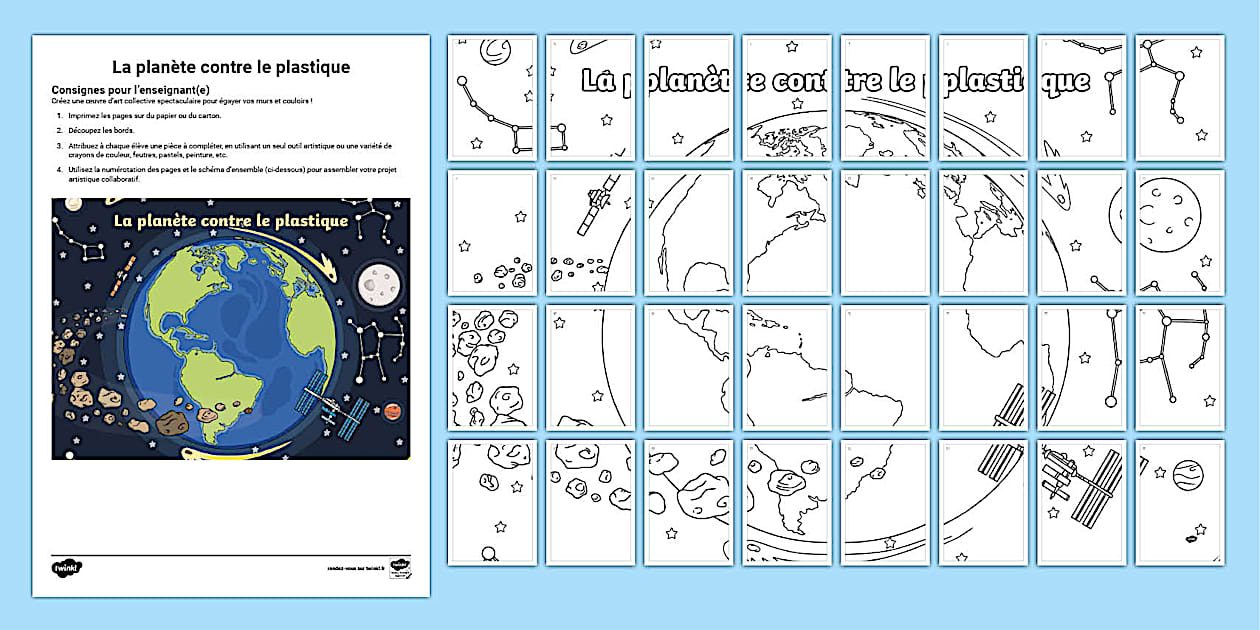 Art collaboratif : La Journée de la Terre