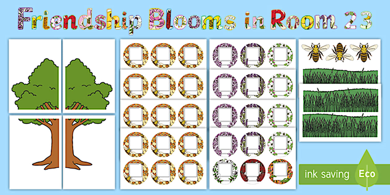 Friendship Door Display Pack (teacher made) - Twinkl