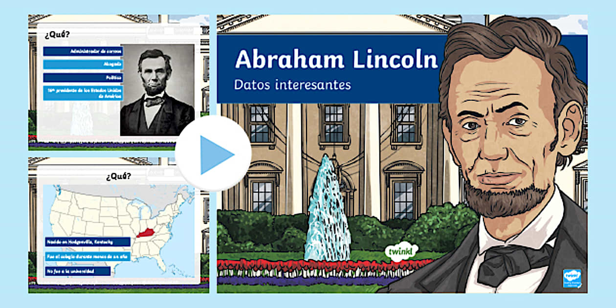 Presentación: Abraham Lincoln (teacher made) - Twinkl