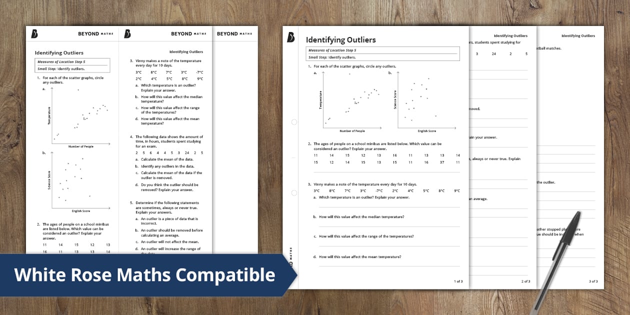 👉 Identifying Outliers (teacher made) - Twinkl