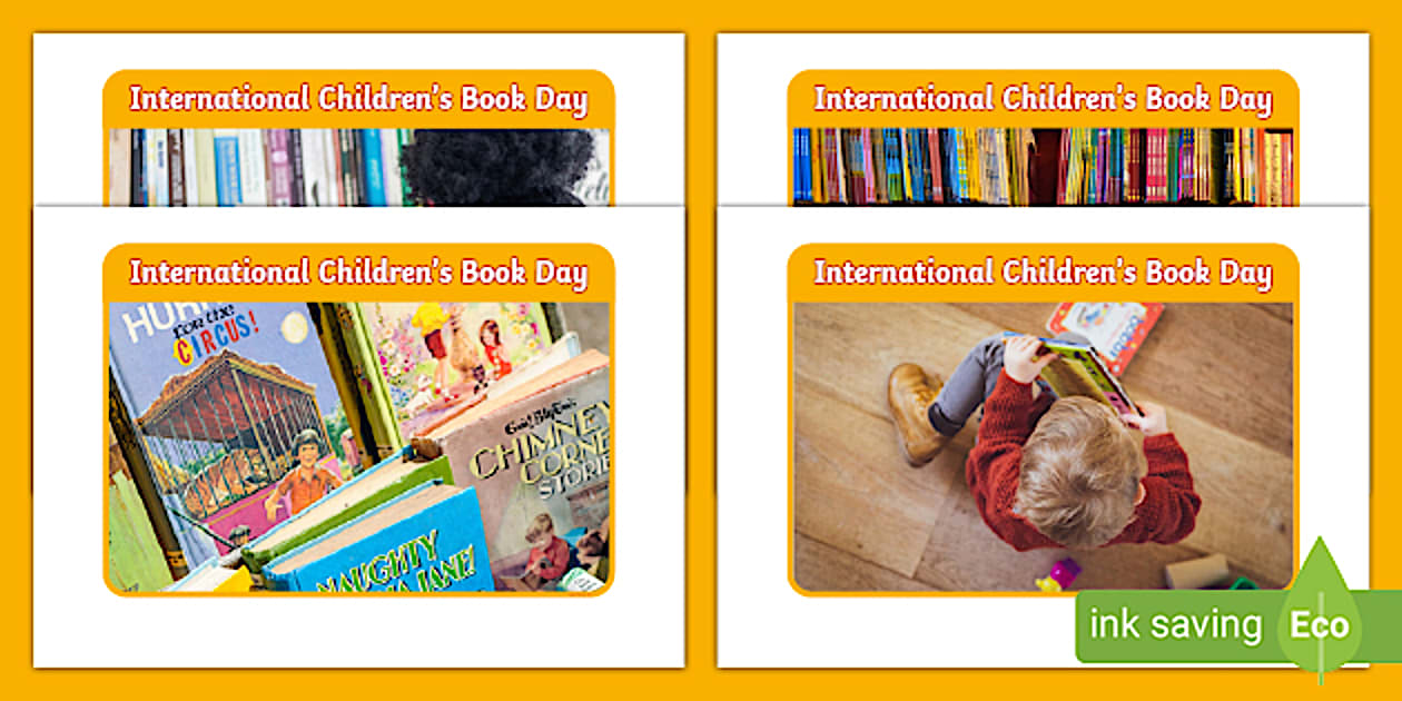 International Children's Book Day Photo Pack (teacher made)