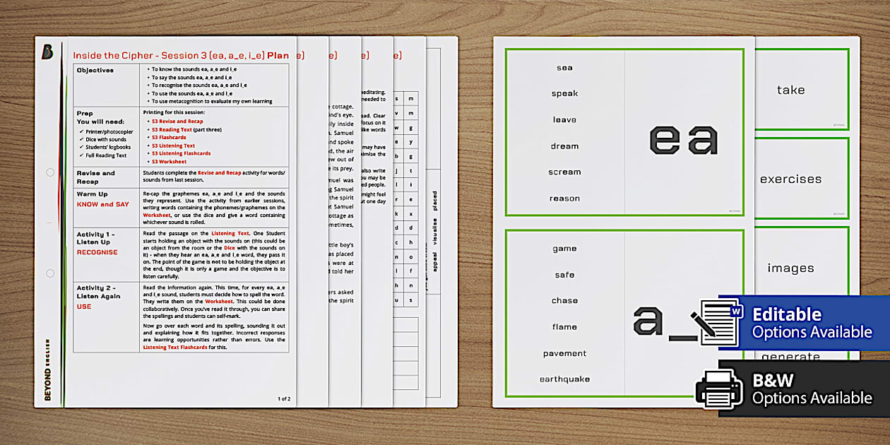 ITC Phonics Stage Five, Week 2 (teacher made) - Twinkl